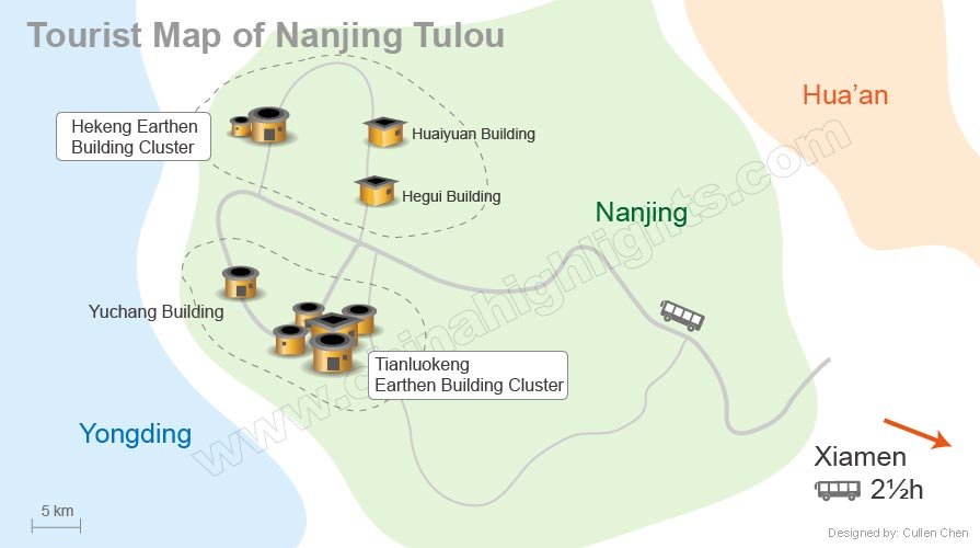 Which Fujian Tulou (Earthen Castles) to Visit