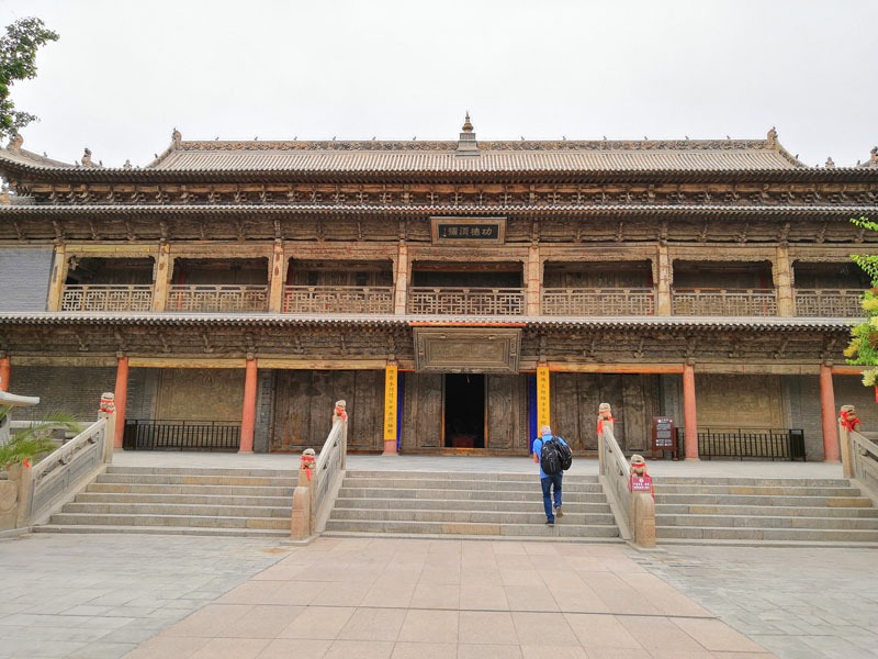 The Grand Buddha Temple in Zhangye, Dafo Temple