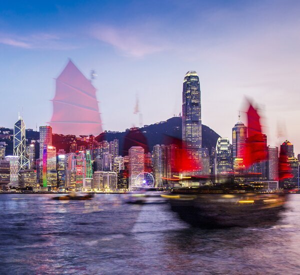 Victoria Peak Hong Kong Harbor Victoria Peak Hong Kong