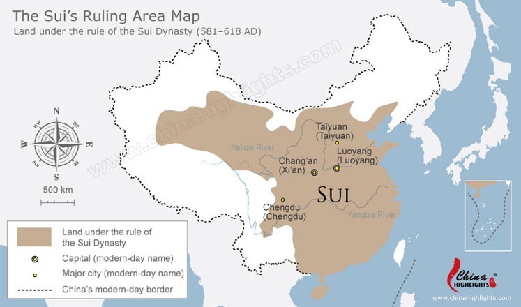 The Sui Dynasty: the Rise and Fall of the Short-lived Imperial Dynasty