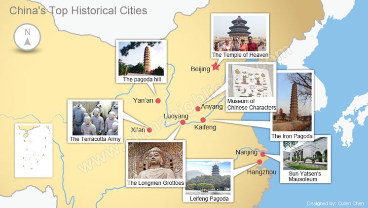 The Top 7 Historic Cities in China: China's 7 Ancient Capitals