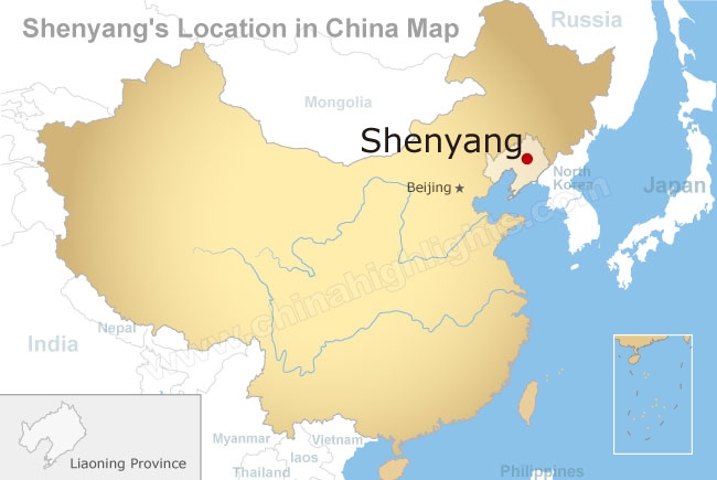 Shenyang Maps, Maps of Shenyang's Tourist Attractions and Transportation