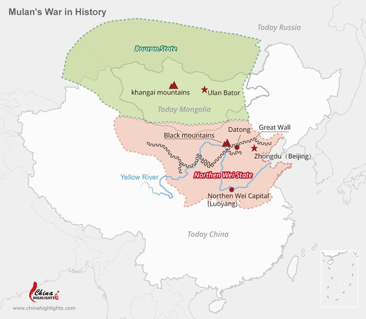 The Real Story of Mulan from the Ballad of Mulan