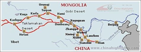 Turpan Map, Map of Turpan, Turpan China Map