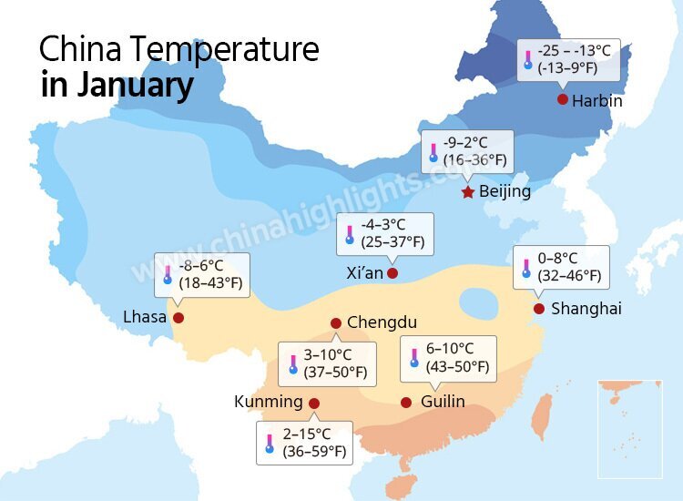 China Weather in January 2026: A Good Time to Visit? (Places to Go)