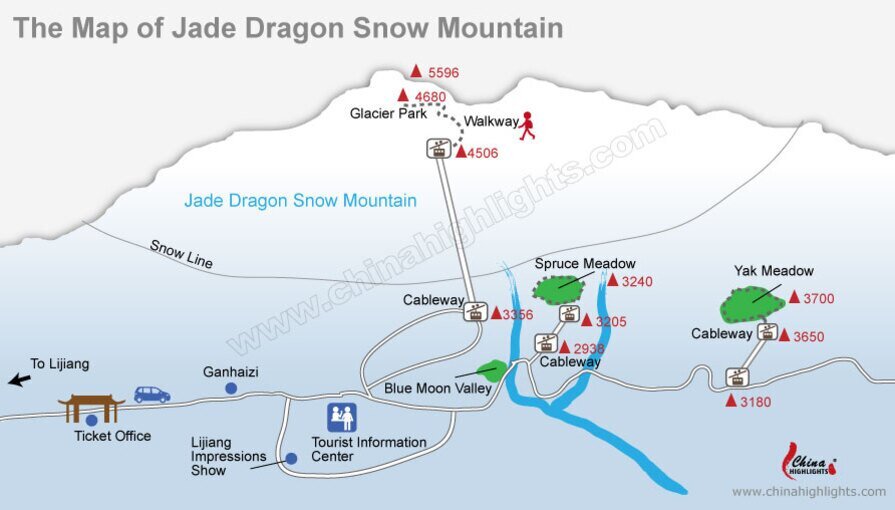 Jade Dragon Snow Mountain 2026: How to Visit, Weather, Map