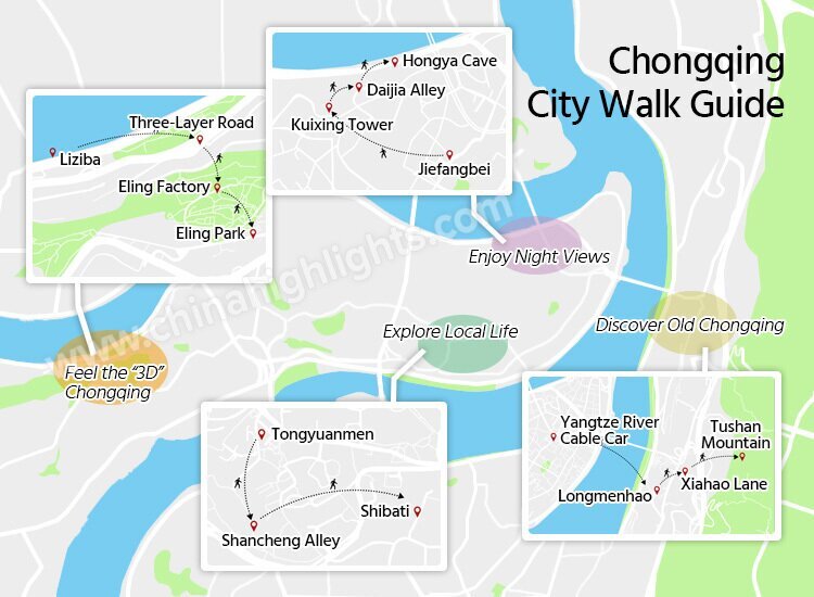 Top 4 City Walks in Chongqing: A Local's Guide