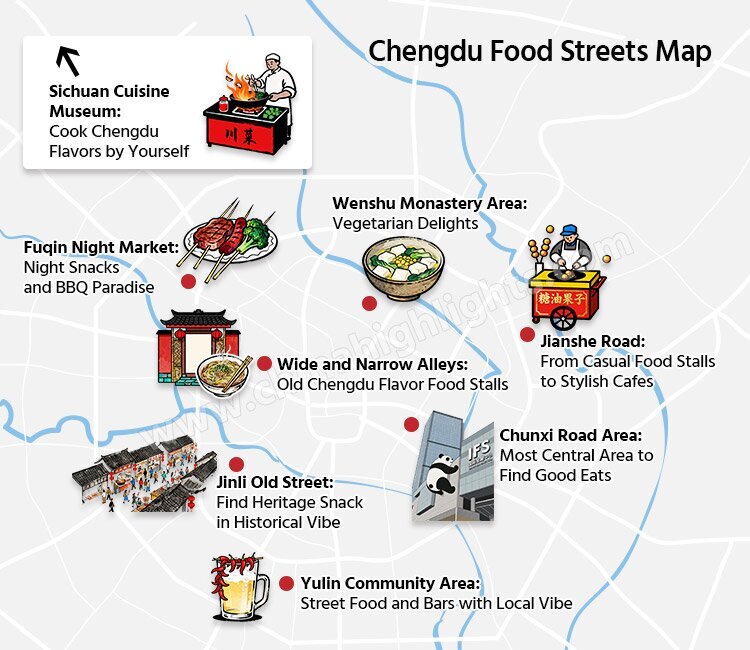 Top Special Street Foods in Chengdu and Where to eat